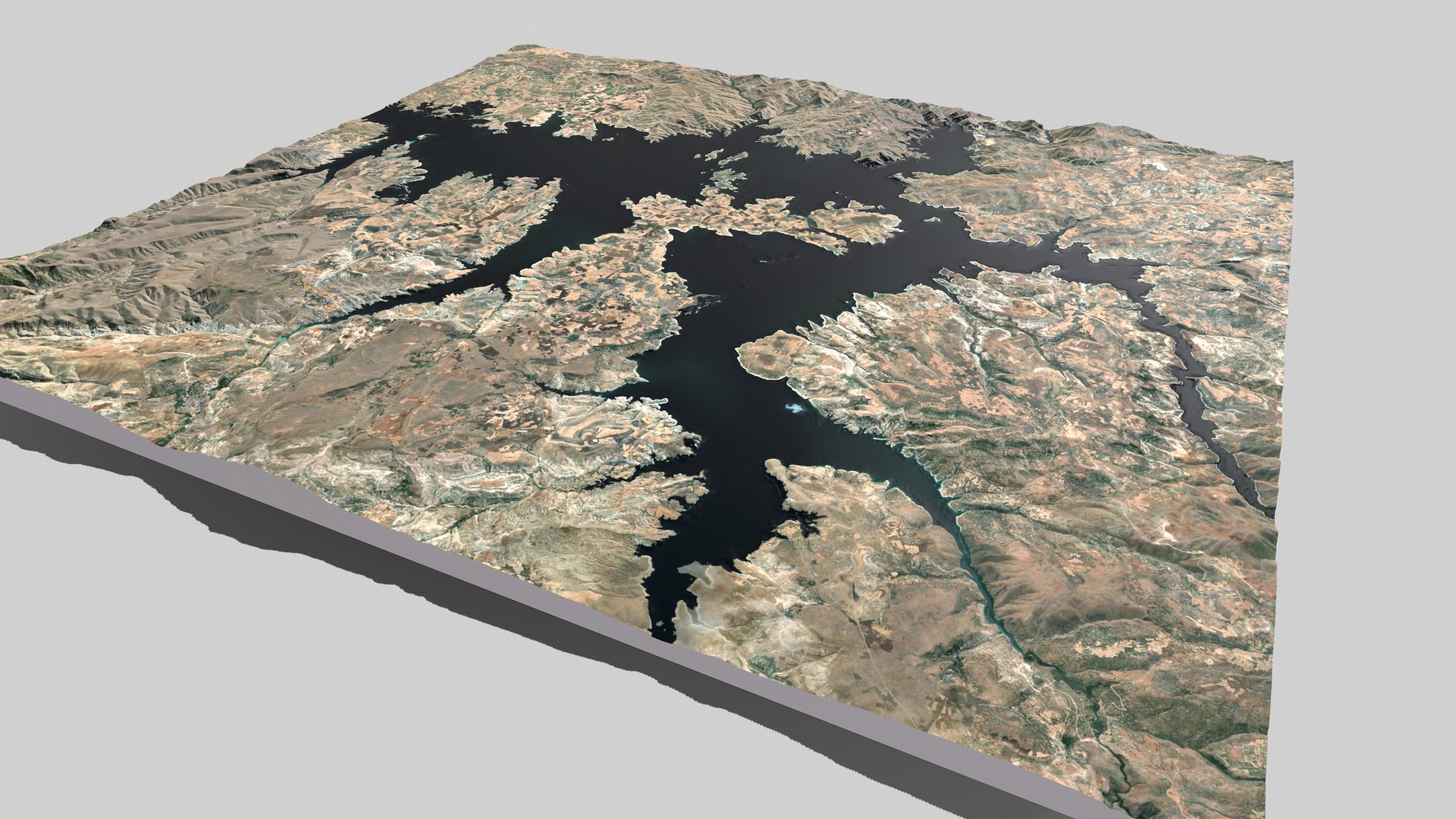 Keban Dam Lake 3D - TurboSquid 2283547