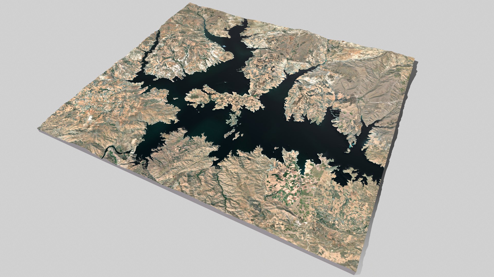 Keban Dam Lake 3D - TurboSquid 2283547