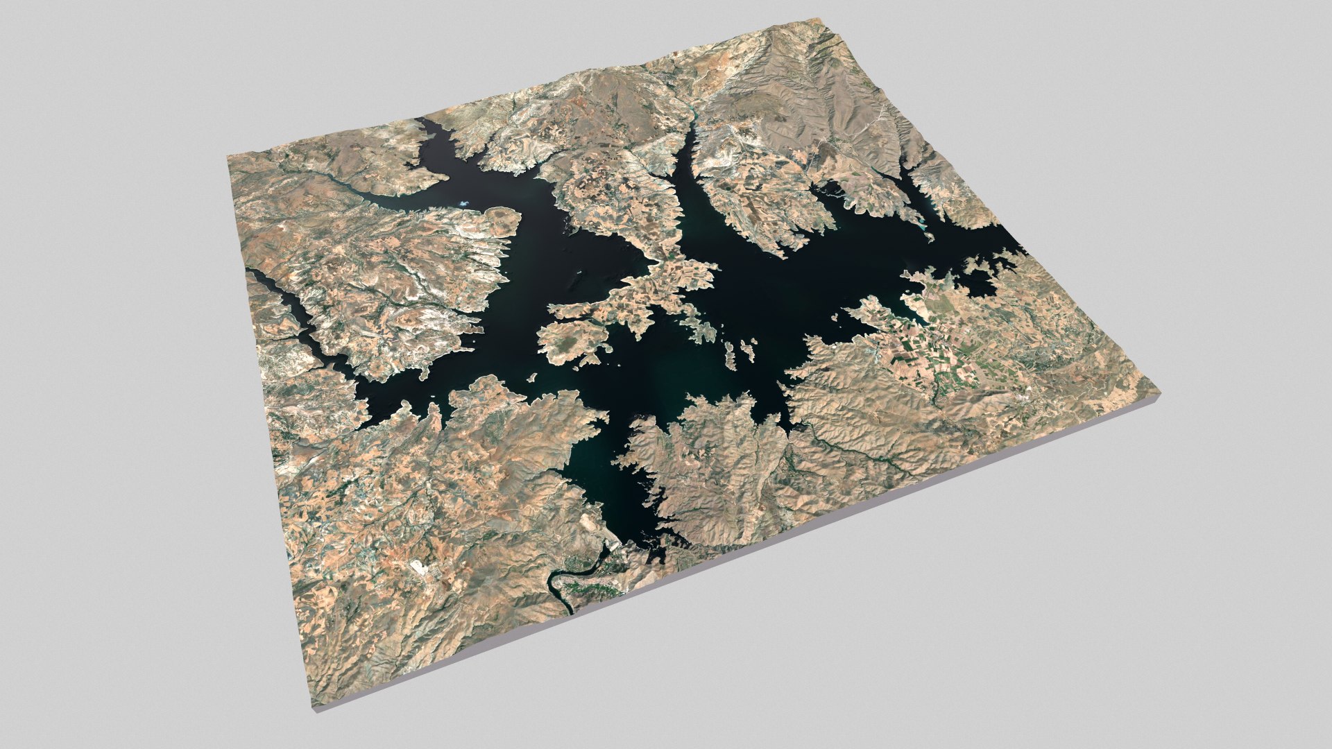 Keban Dam Lake 3D - TurboSquid 2283547