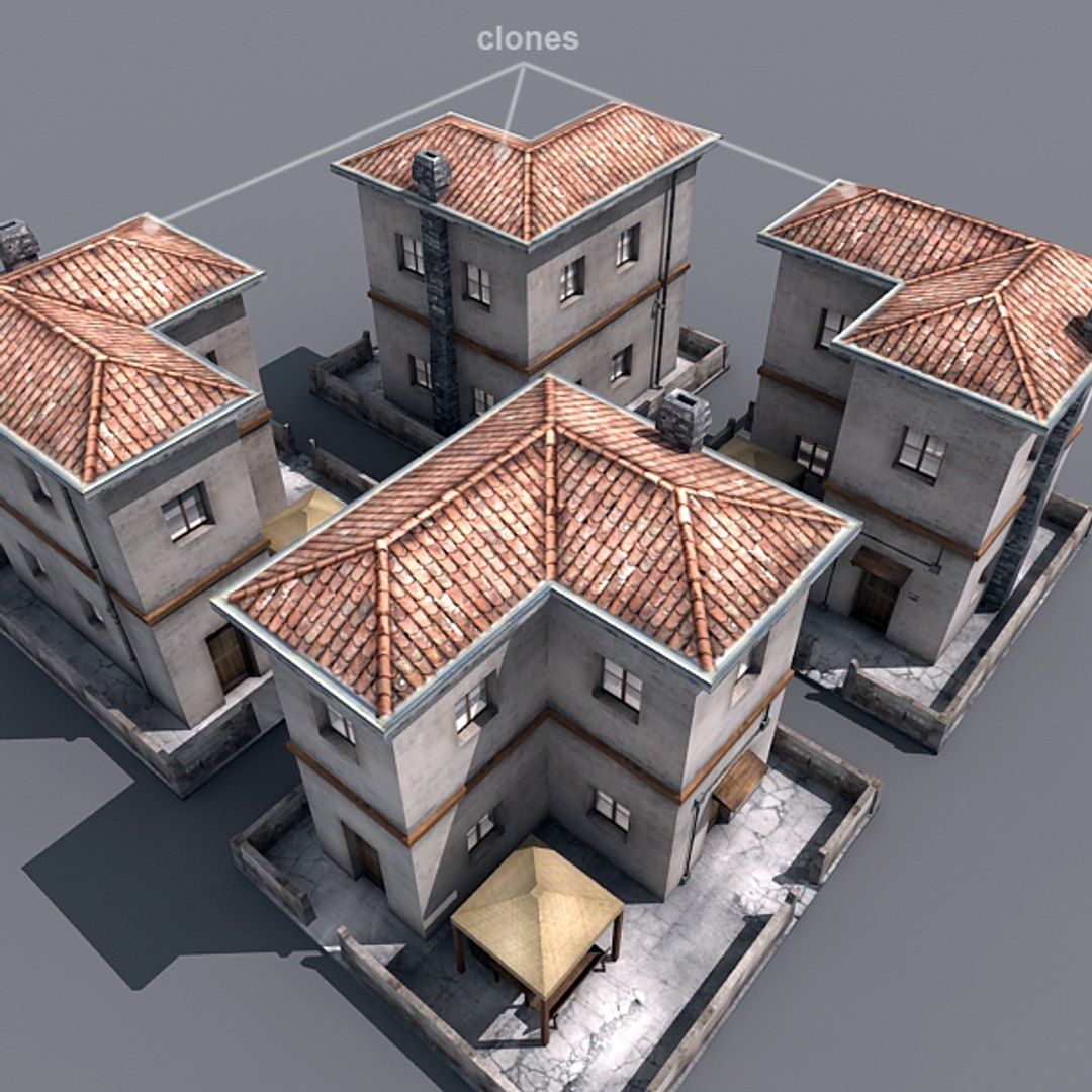 3ds House Building
