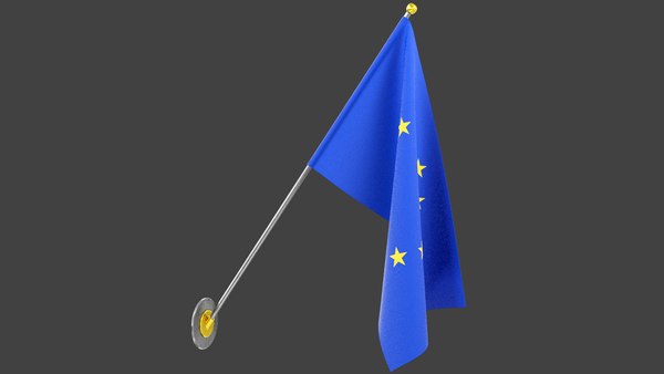 3D Flag of Europe V5 model - TurboSquid 1872531