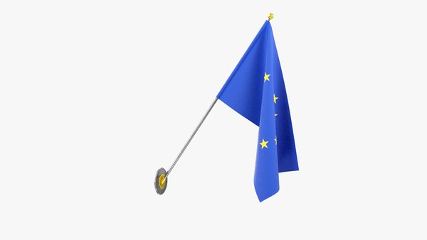 3D Flag of Europe V5 model - TurboSquid 1872531