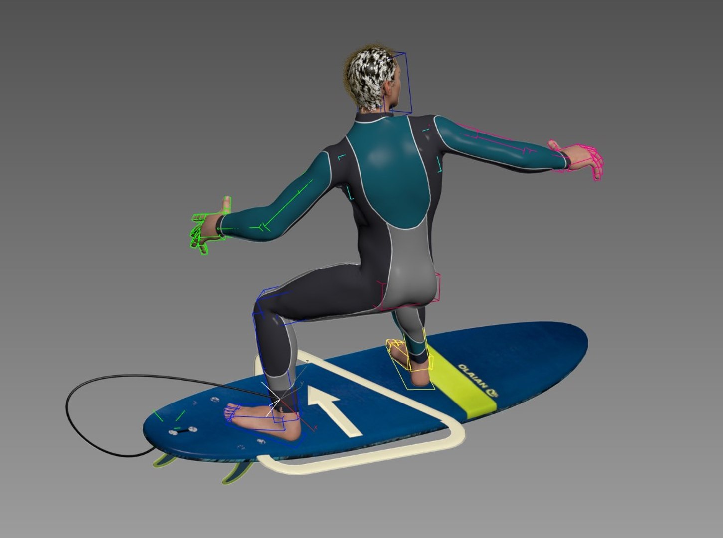 3D Surfer - TurboSquid 1494959
