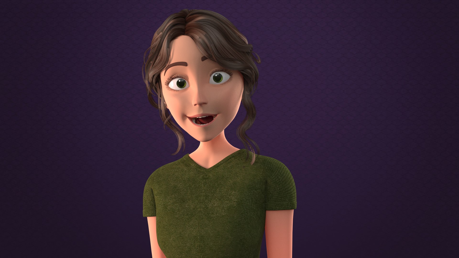 Cartoon Mom Face