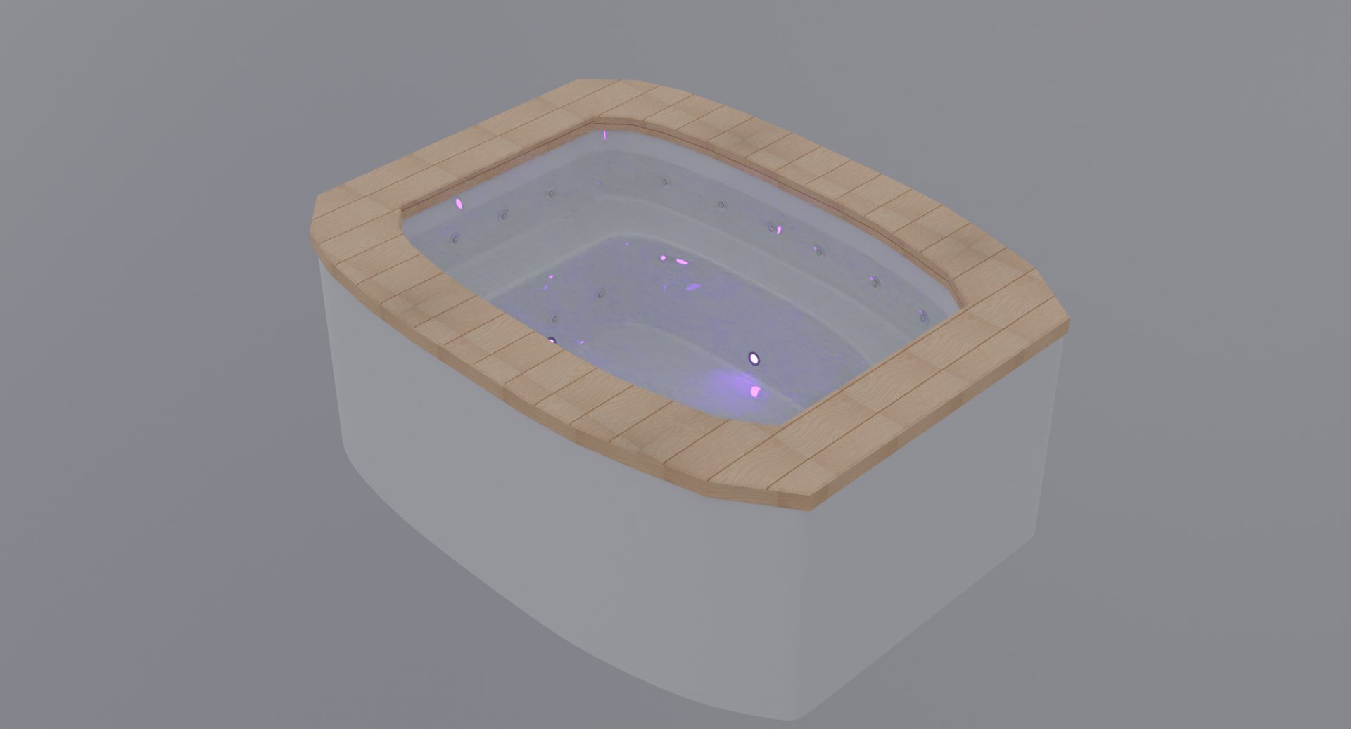 Hot Tub 3D Model - TurboSquid 2104235