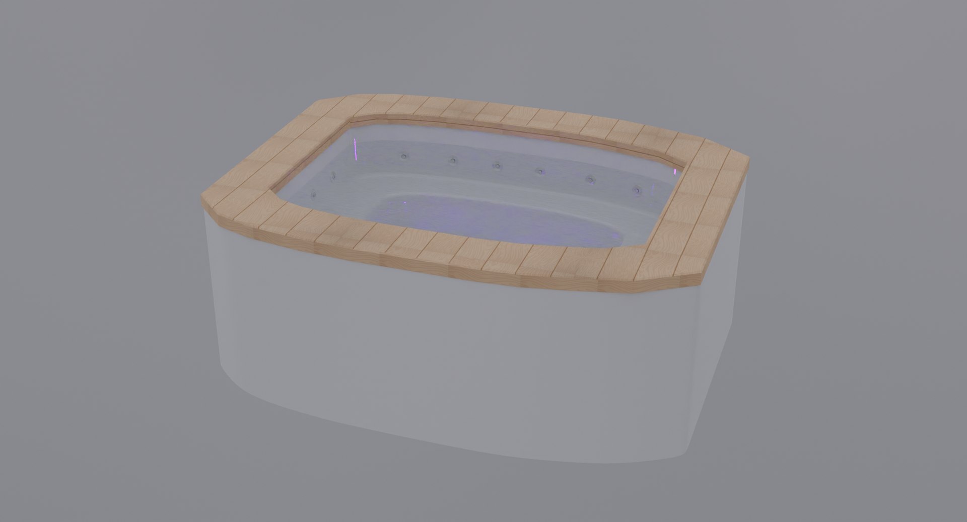 Hot Tub 3D Model - TurboSquid 2104235