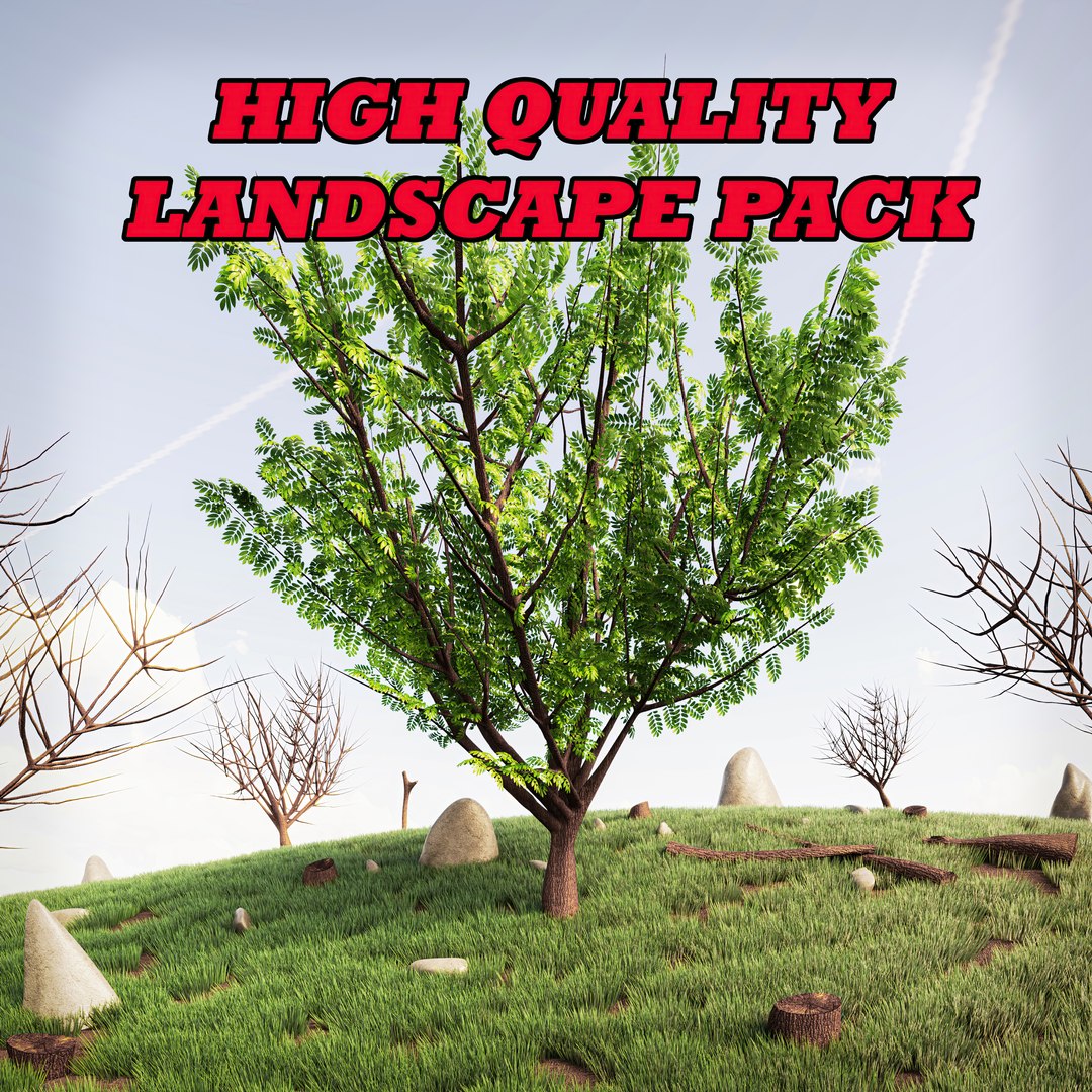 Landscape Pack 3D Model - TurboSquid 2167175