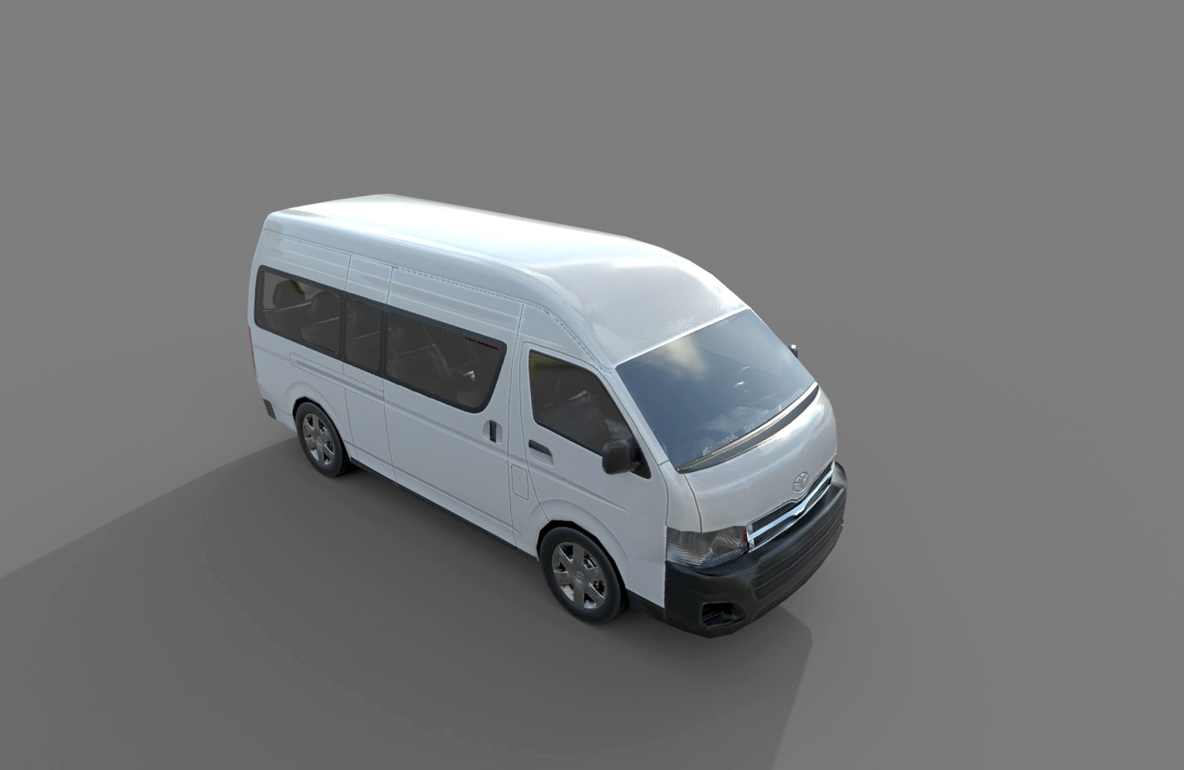 Toyota Hiace Super Long 3D - TurboSquid 1681753
