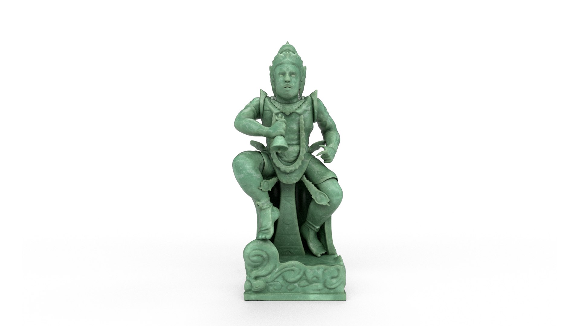 3D Balinese Statue Iswara Model - TurboSquid 1975422