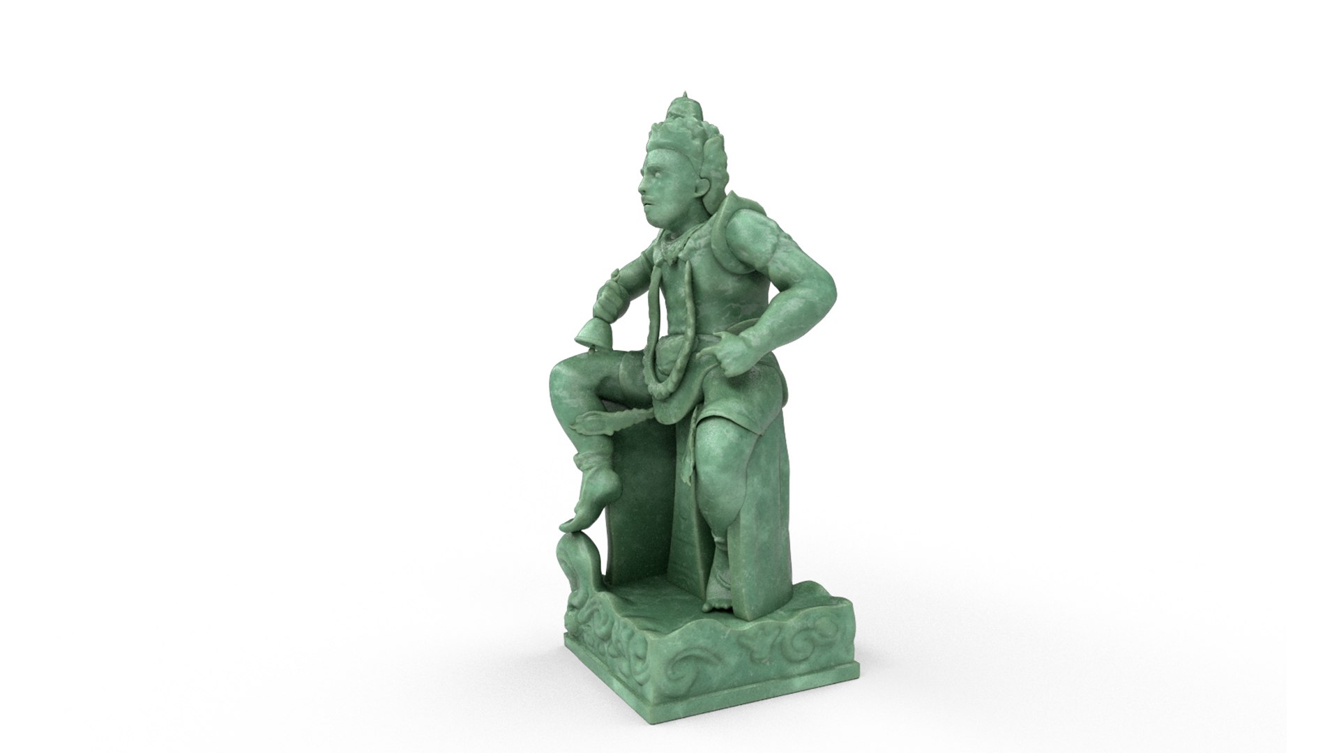 3D Balinese Statue Iswara Model - TurboSquid 1975422
