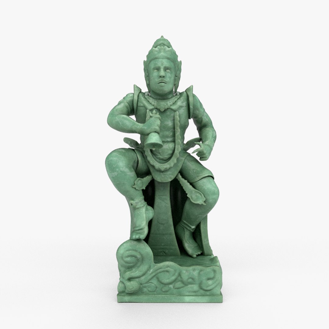 3D Balinese Statue Iswara model - TurboSquid 1975422