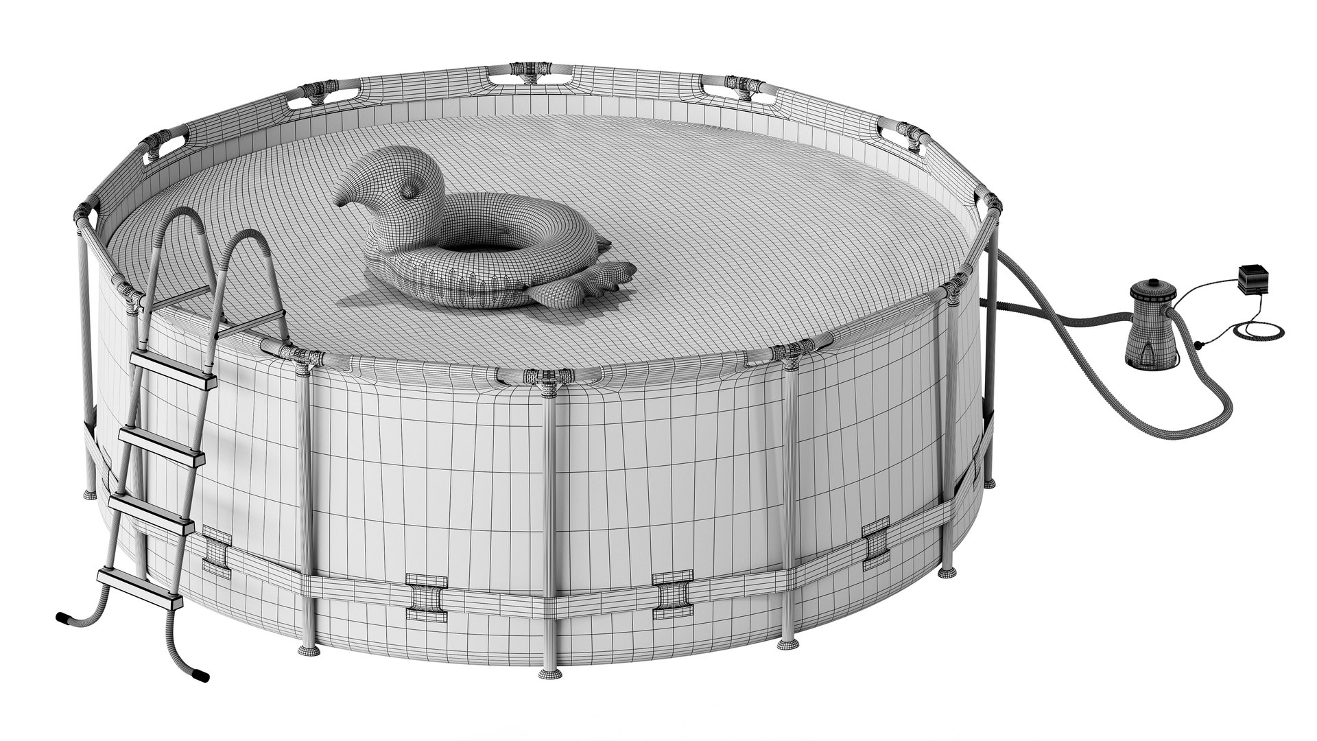 Bestway Pools 3D - TurboSquid 2421249