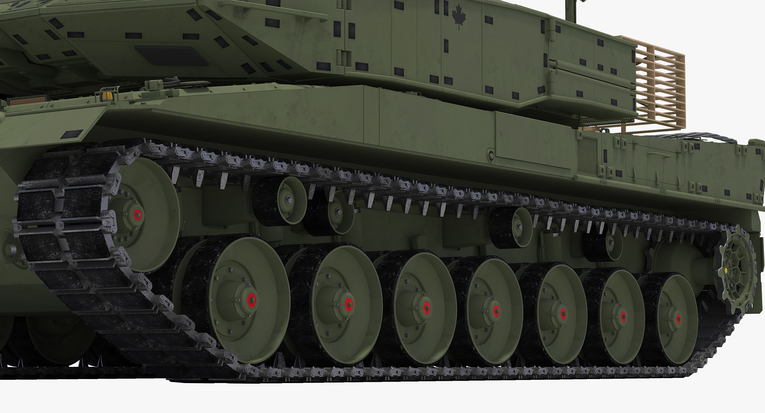 Leopard 2A4M CAN 3D model - TurboSquid 1738007