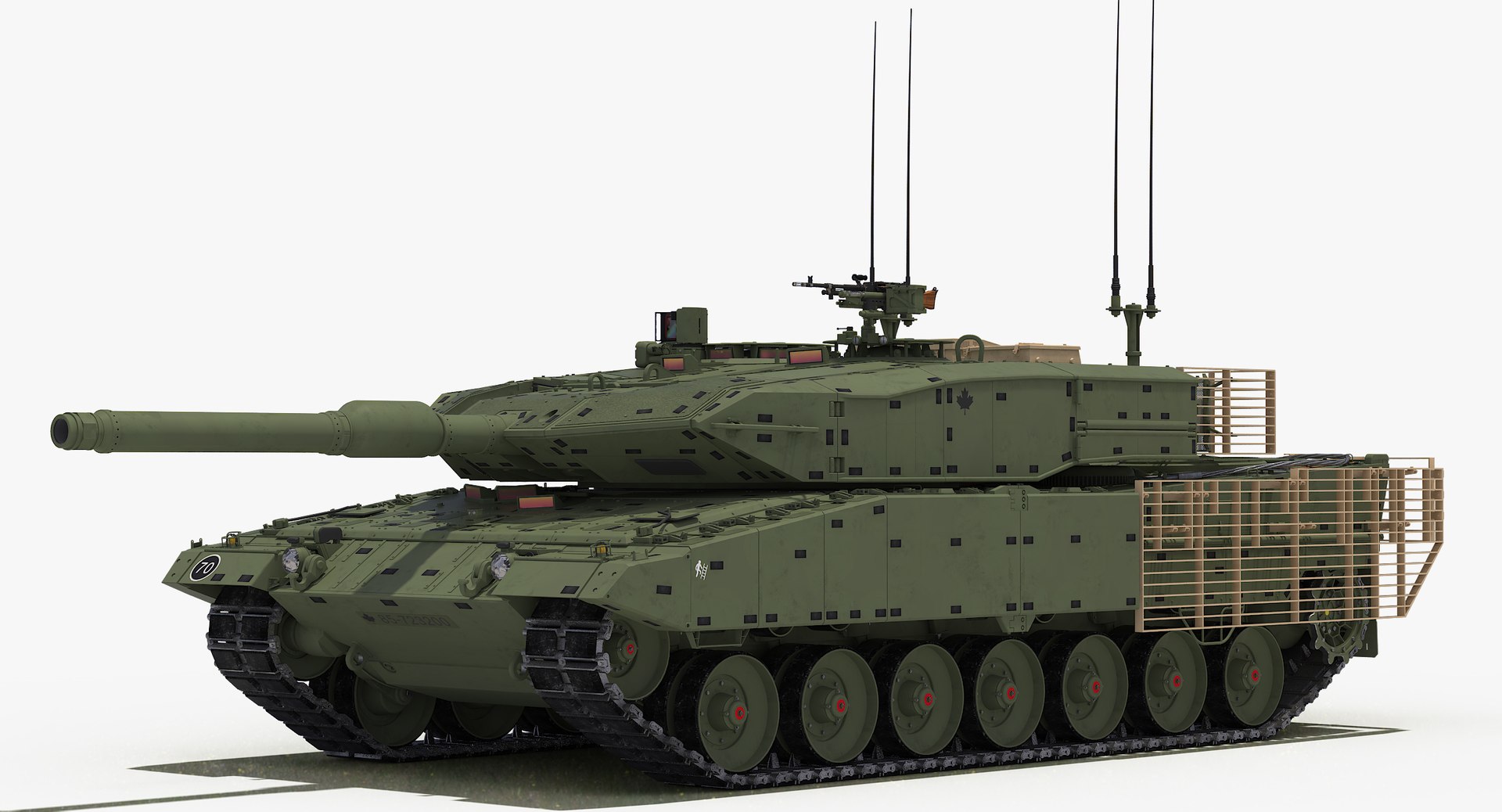 leopard 2a4m can