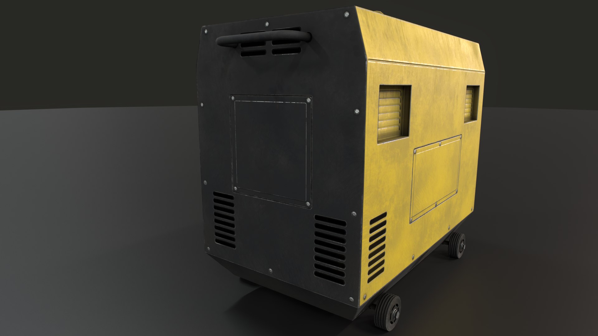 3D Diesel Generator - TurboSquid 1709164