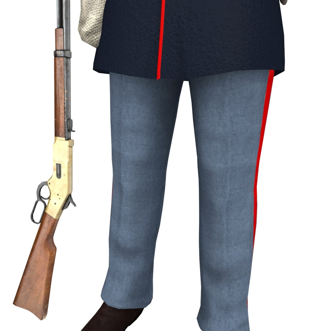 3D Union Soldier - TurboSquid 1177596