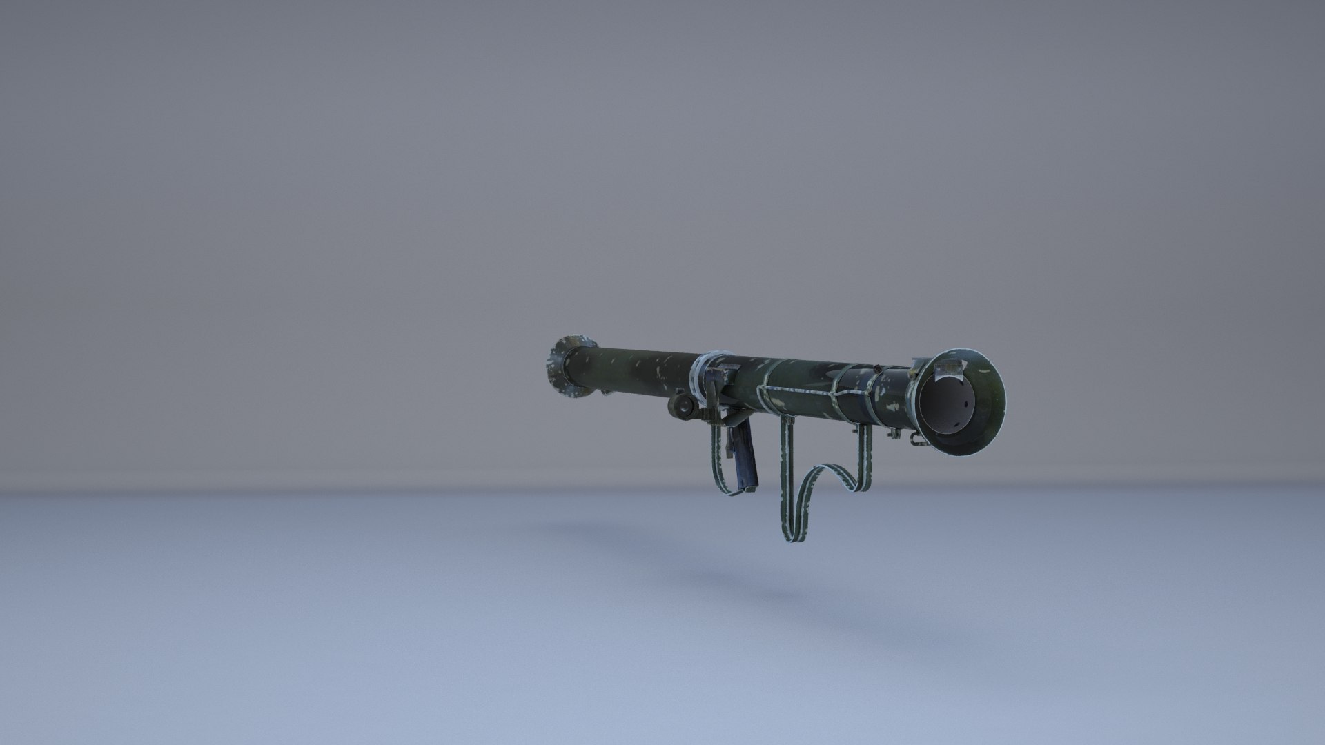 3D Bazooka - TurboSquid 1253788