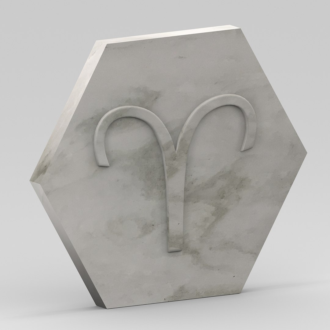 Marble Aries 3D Model - TurboSquid 1151604