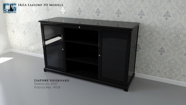 max ikea liatorp sideboard desk