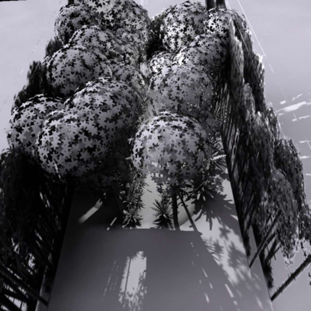 3d Model Fantasy Metal Forest