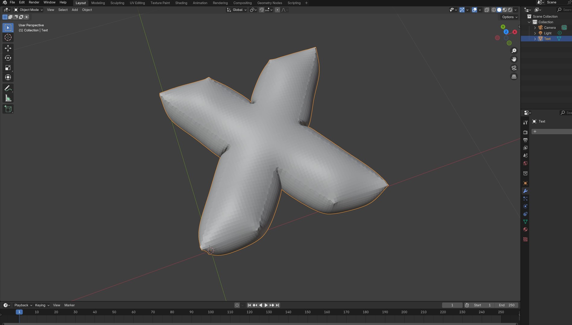 3D Model X Balloon Gold - TurboSquid 2413652