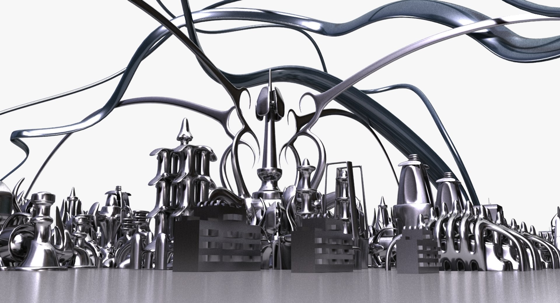 3D Alien Station - TurboSquid 1231907