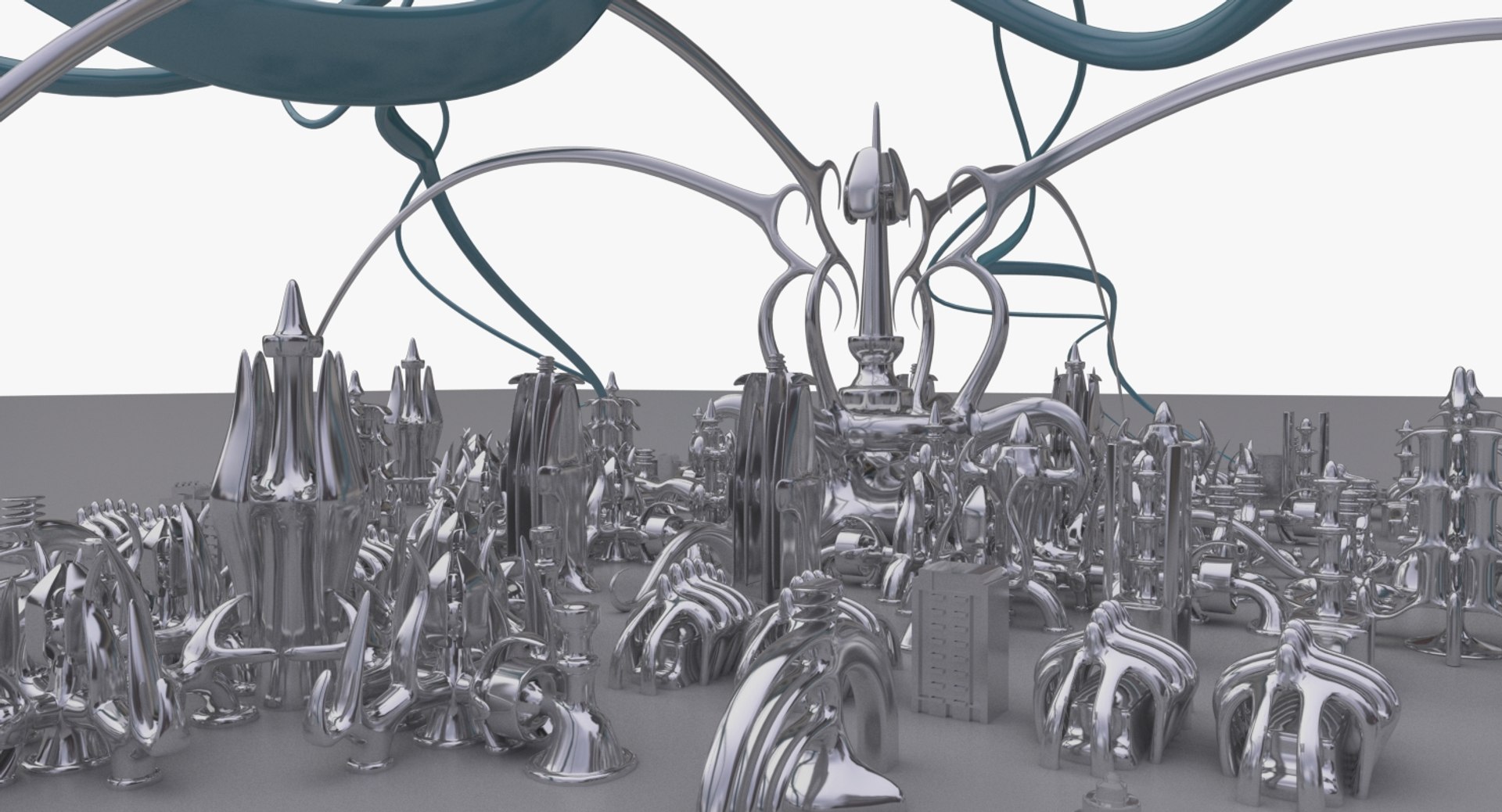 3D Alien Station - TurboSquid 1231907