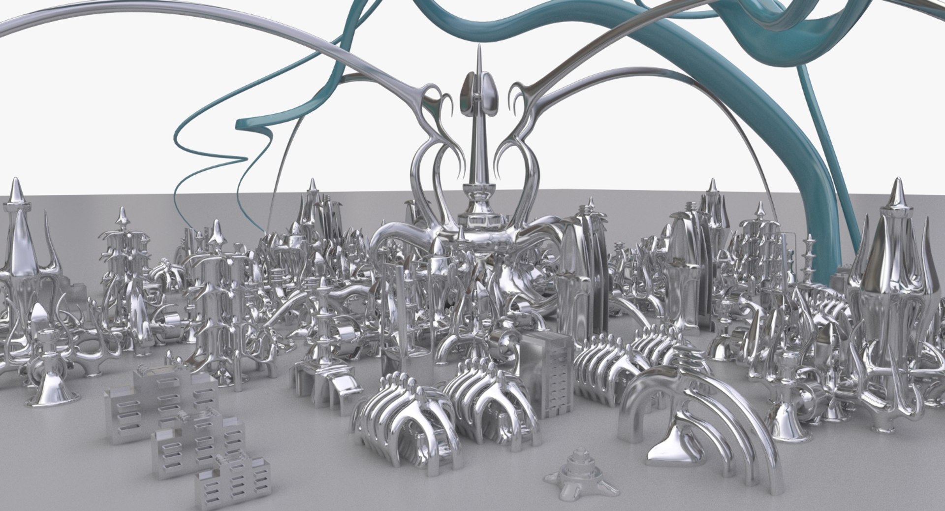 3D Alien Station - TurboSquid 1231907