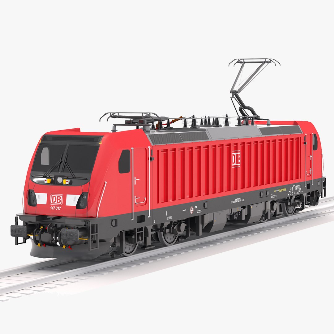 3D Bombardier TRAXX AC3 DB Locomotive model - TurboSquid 2039705