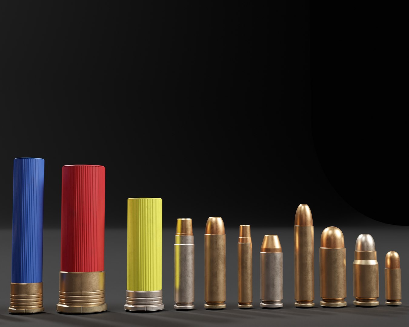 3D Bullets Pack - TurboSquid 2414189