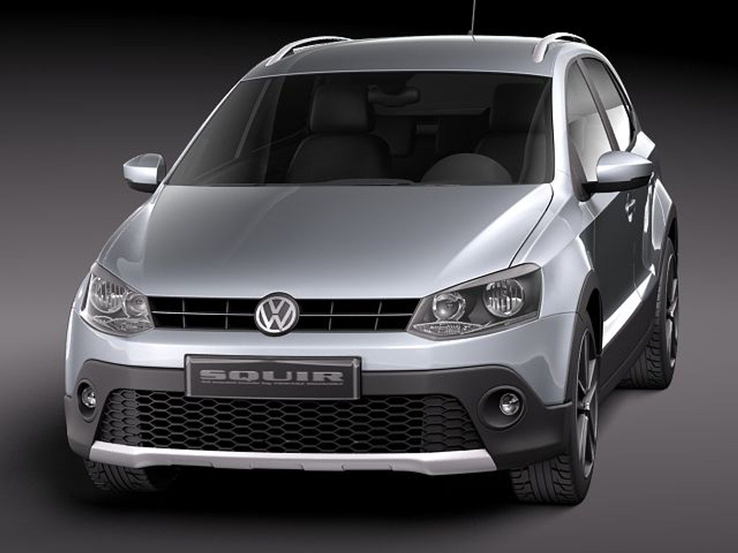 Volkswagen Polo Crosspolo Cross 3d Max
