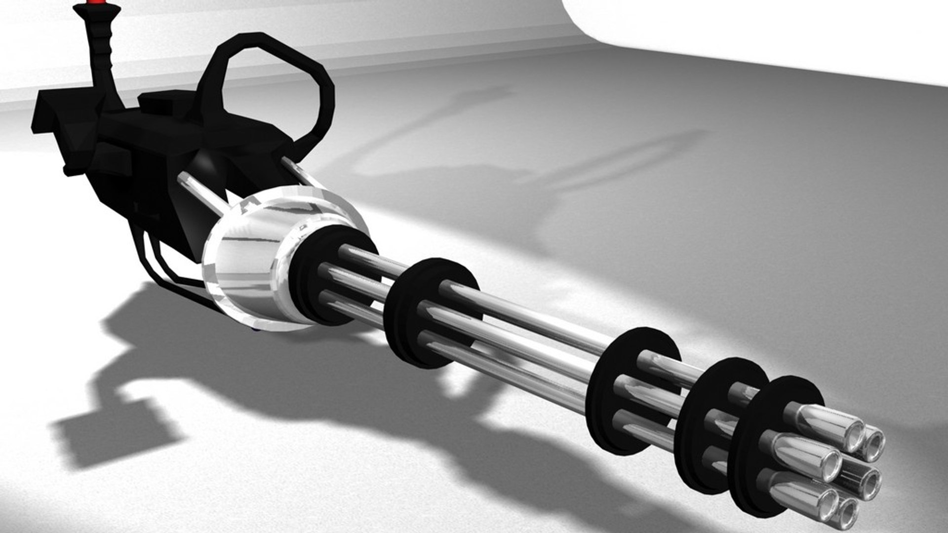 3d gatling gun