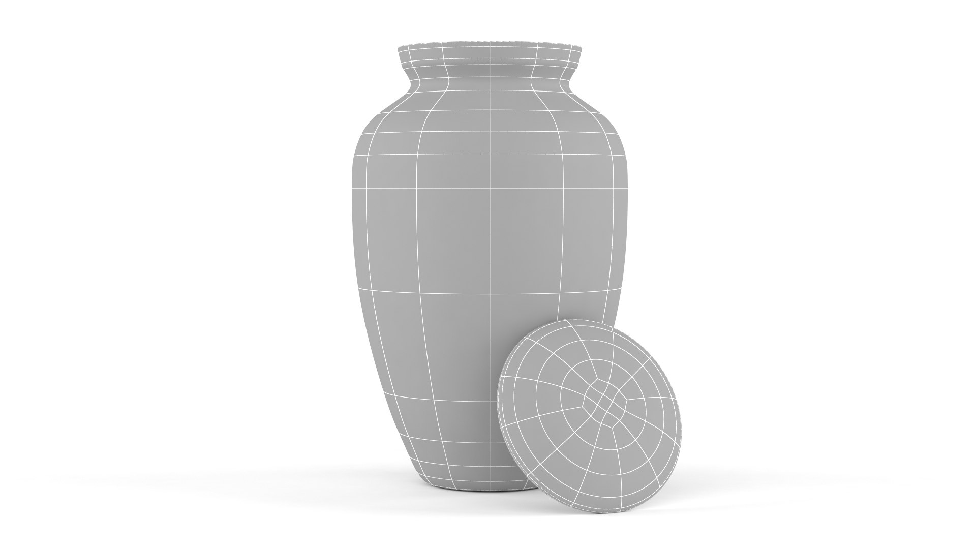Decorative Urn 3D Model - TurboSquid 1843813