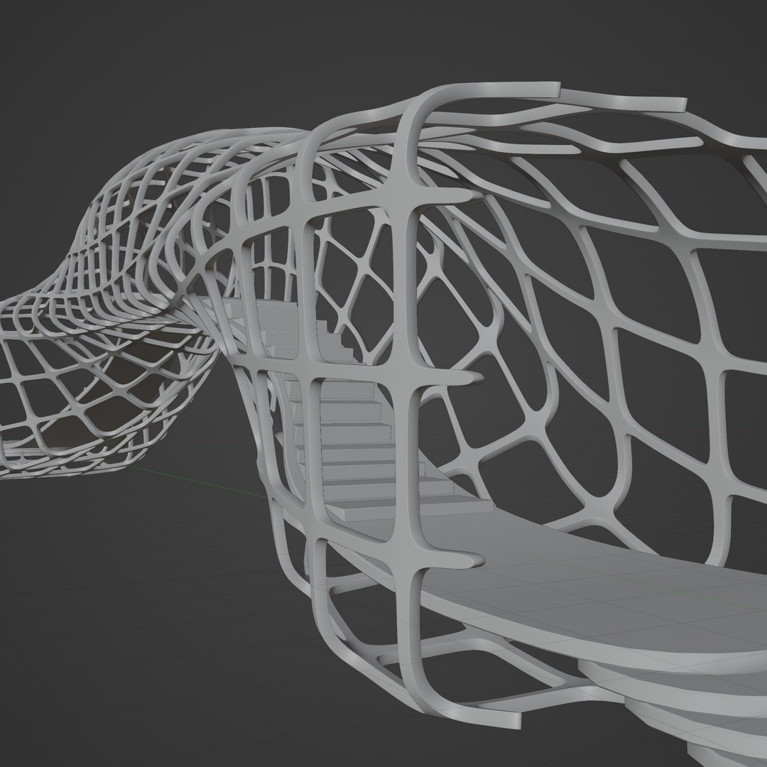 Future Bridge Model - TurboSquid 1892097