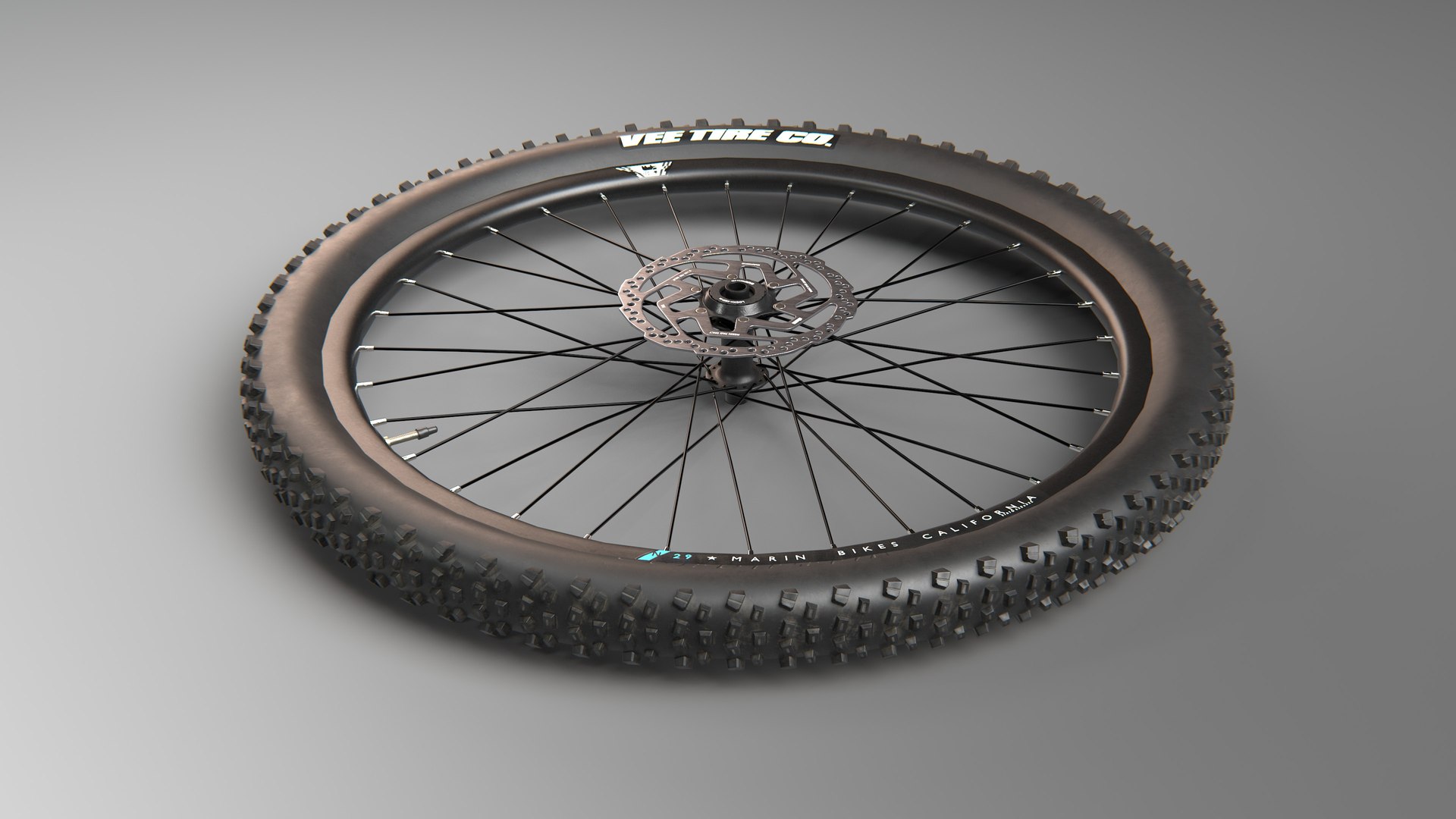 Wheels MTB 3D Model - TurboSquid 2099794