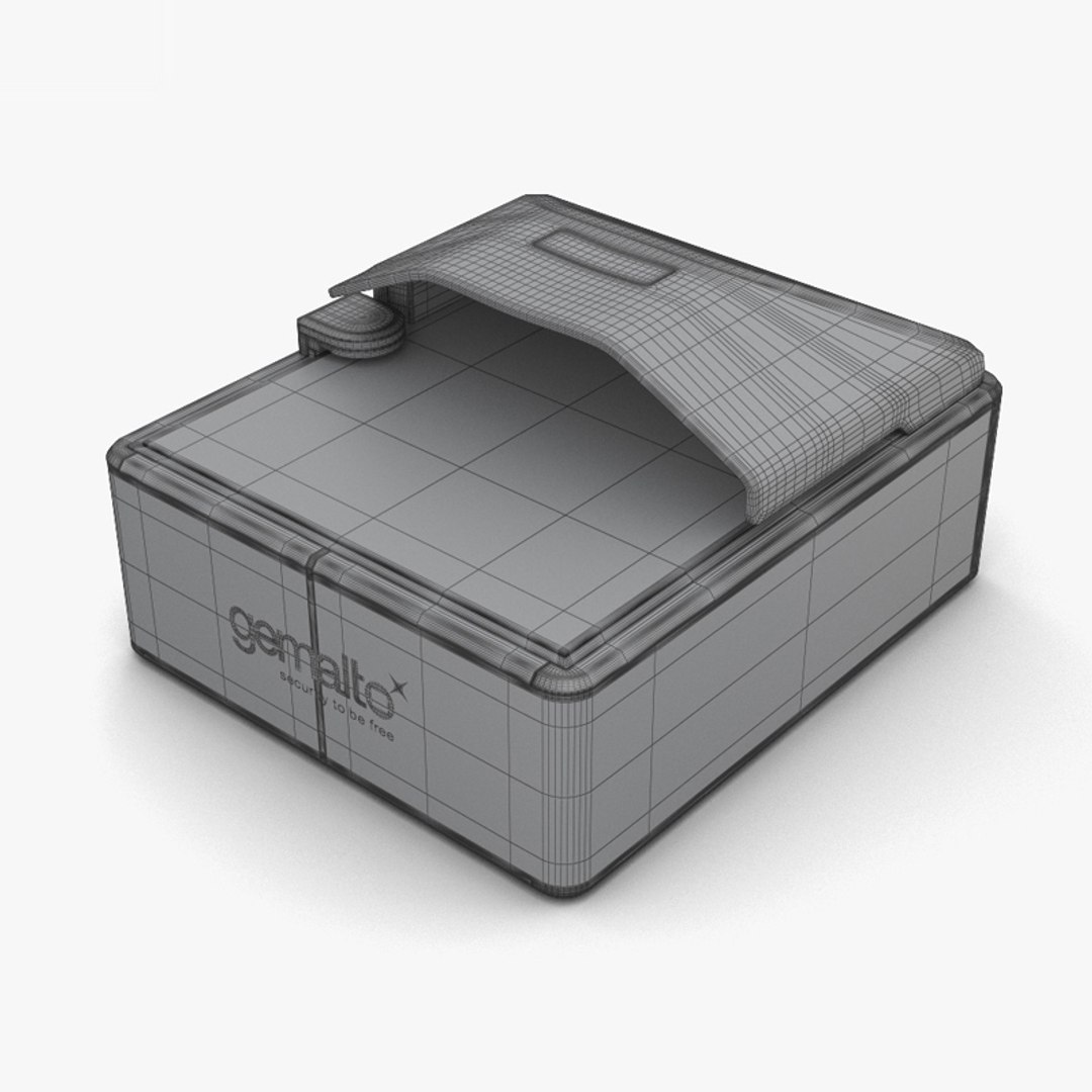 Thales gemalto at10k 3D model - TurboSquid 1591517