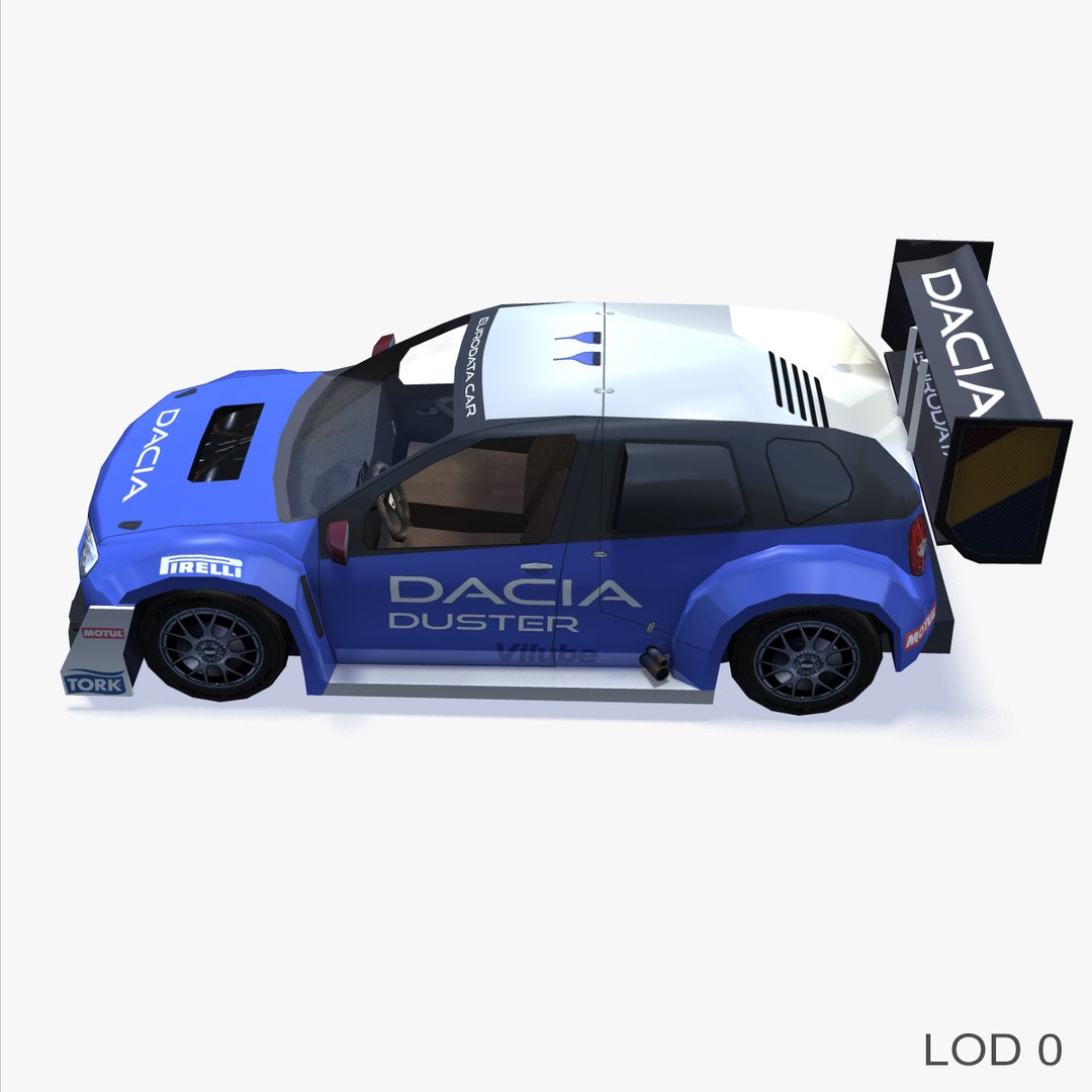 Max Dacia Duster Rally Car