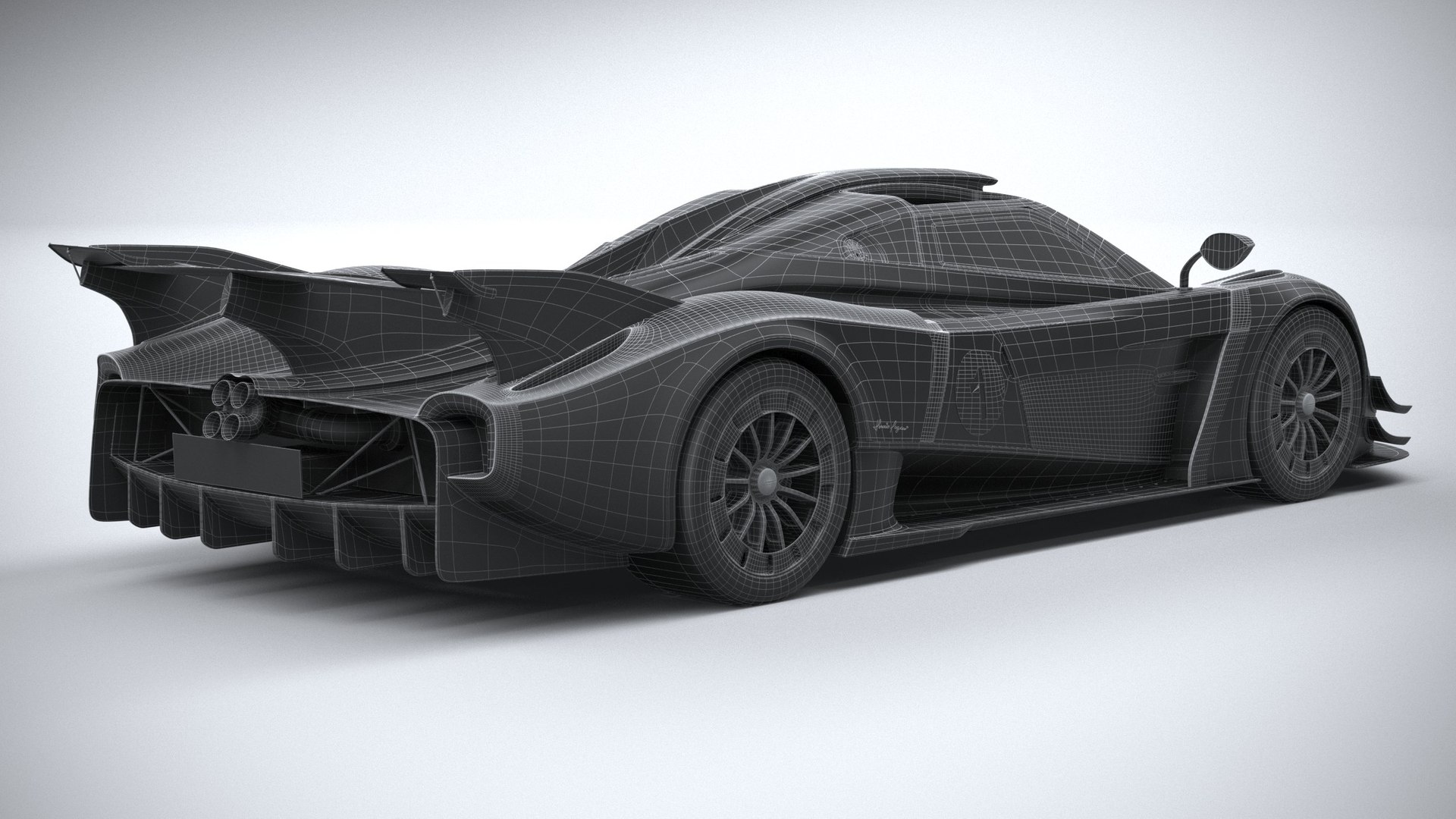 Pagani Huayra R EVO 2024 3D Model - TurboSquid 2276296