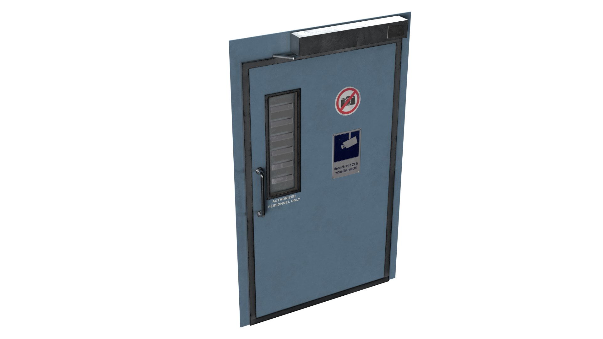 3D Used Laboratory Door model - TurboSquid 2039605
