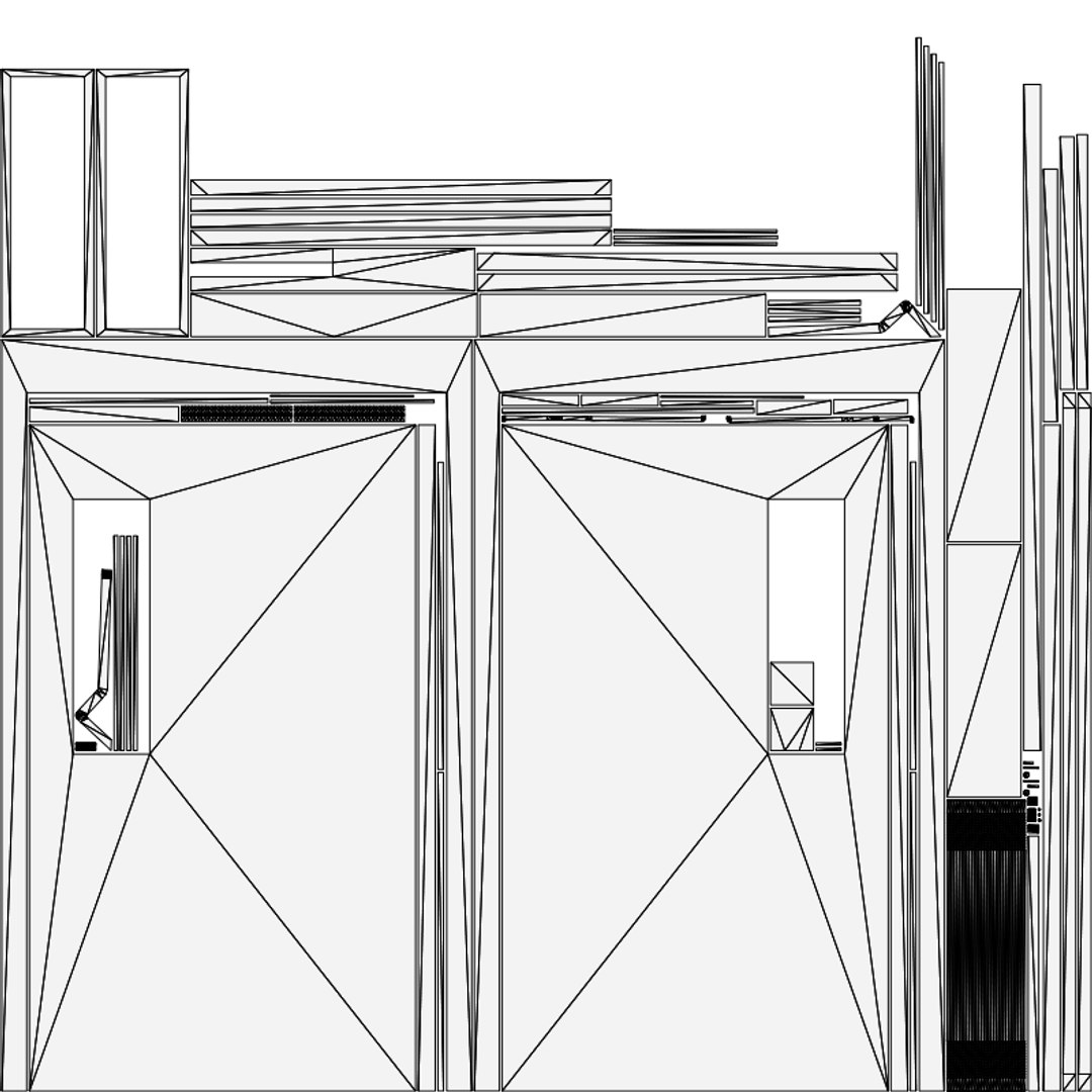 3D Used Laboratory Door Model - TurboSquid 2039605