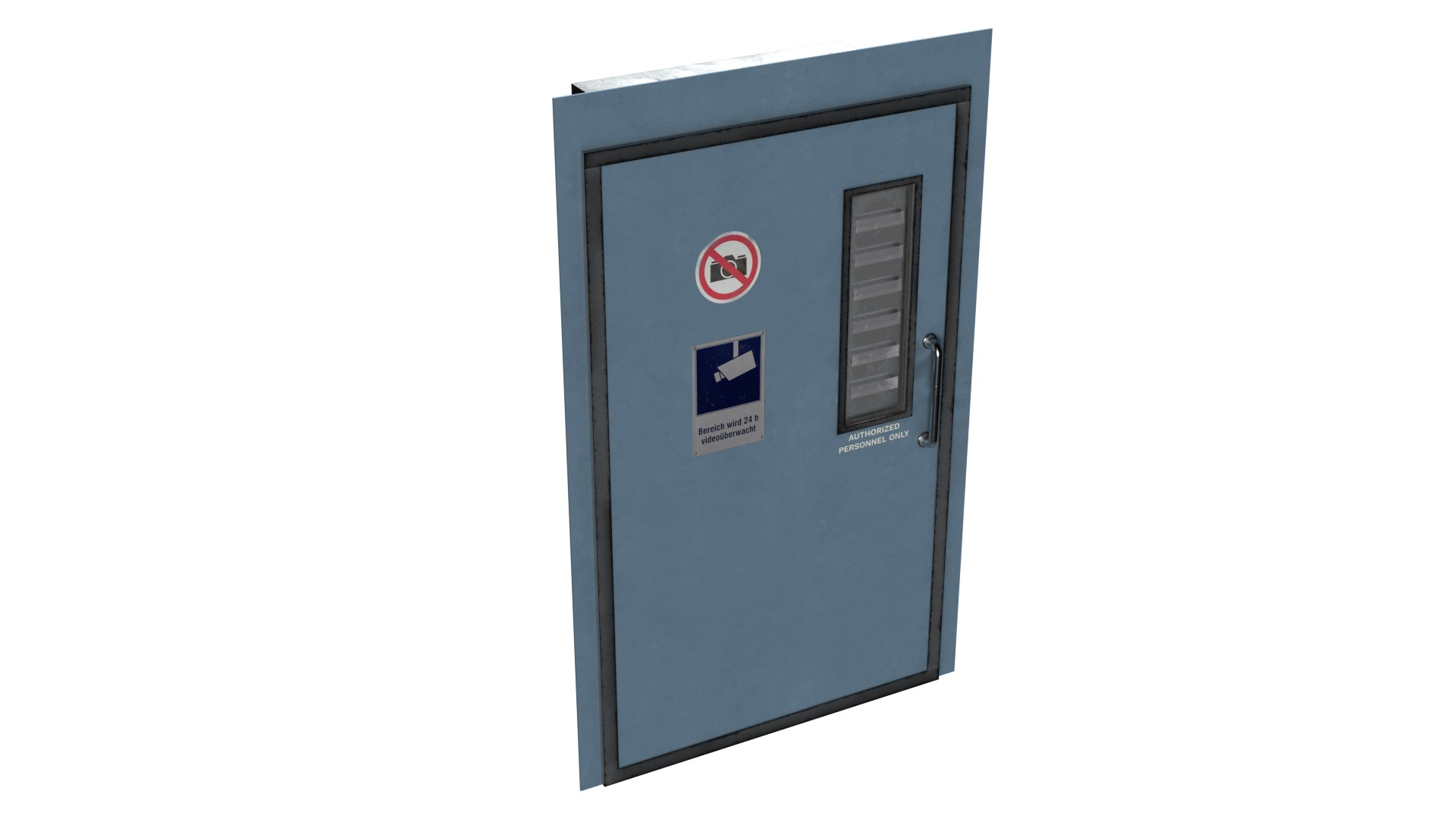 3D Used Laboratory Door Model - TurboSquid 2039605
