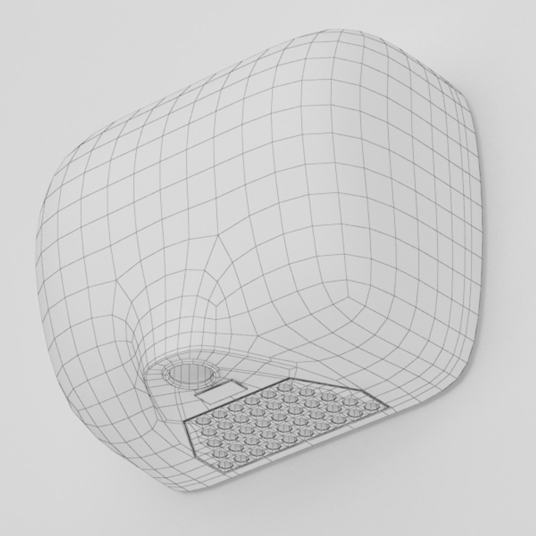 Hand Dryer Dry 3d Model