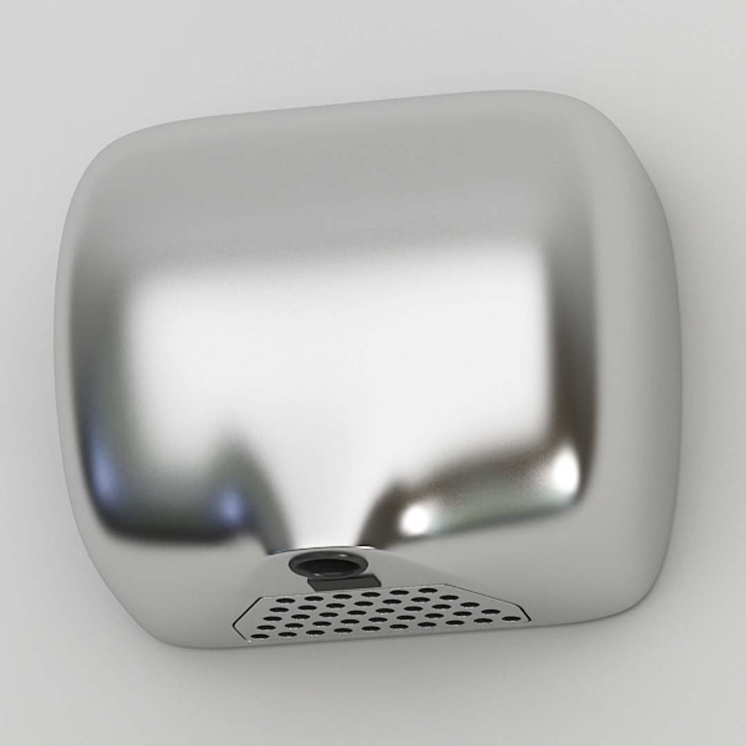 Hand Dryer Dry 3d Model