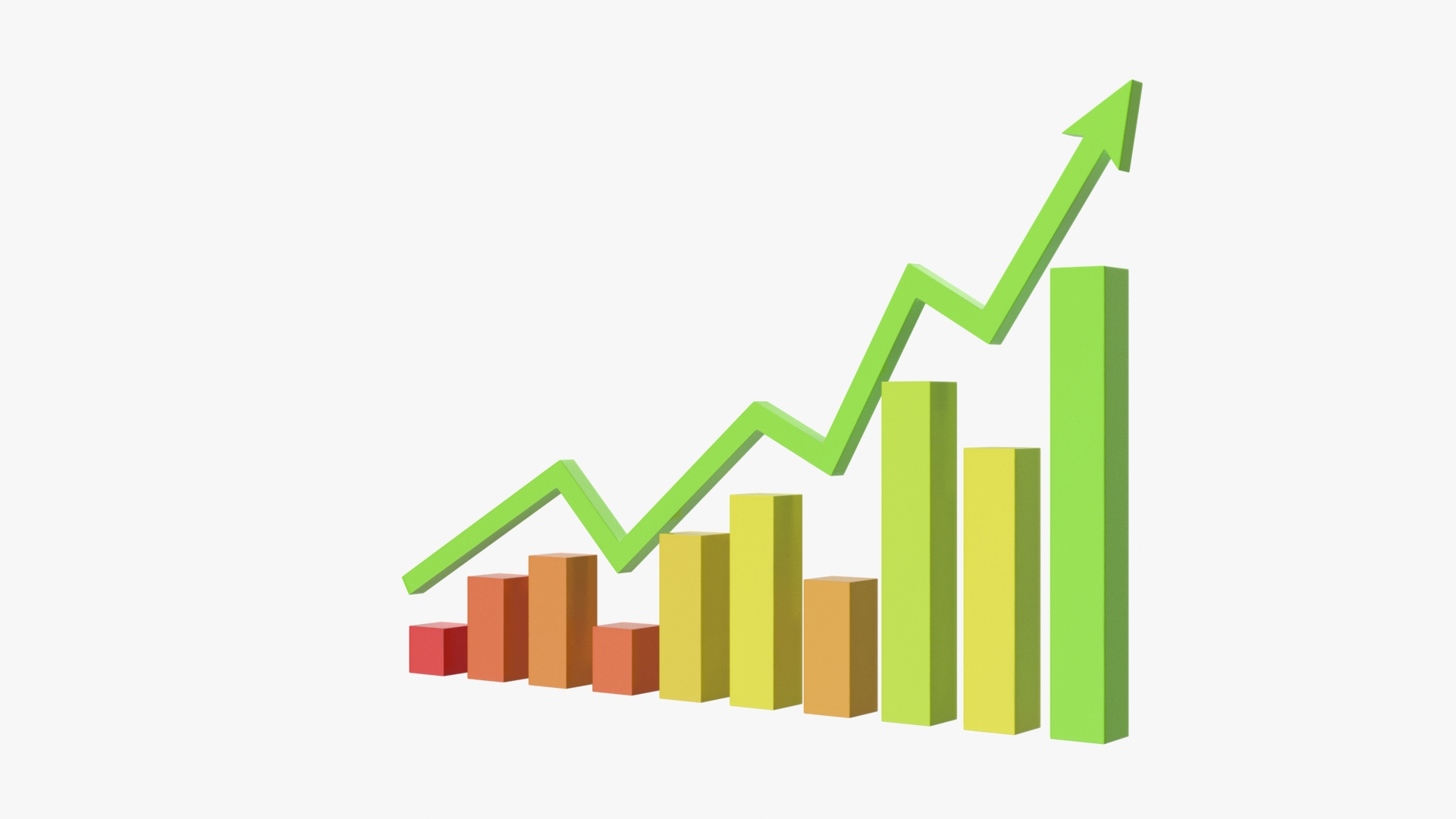 Graph Broken 3D - TurboSquid 1702823