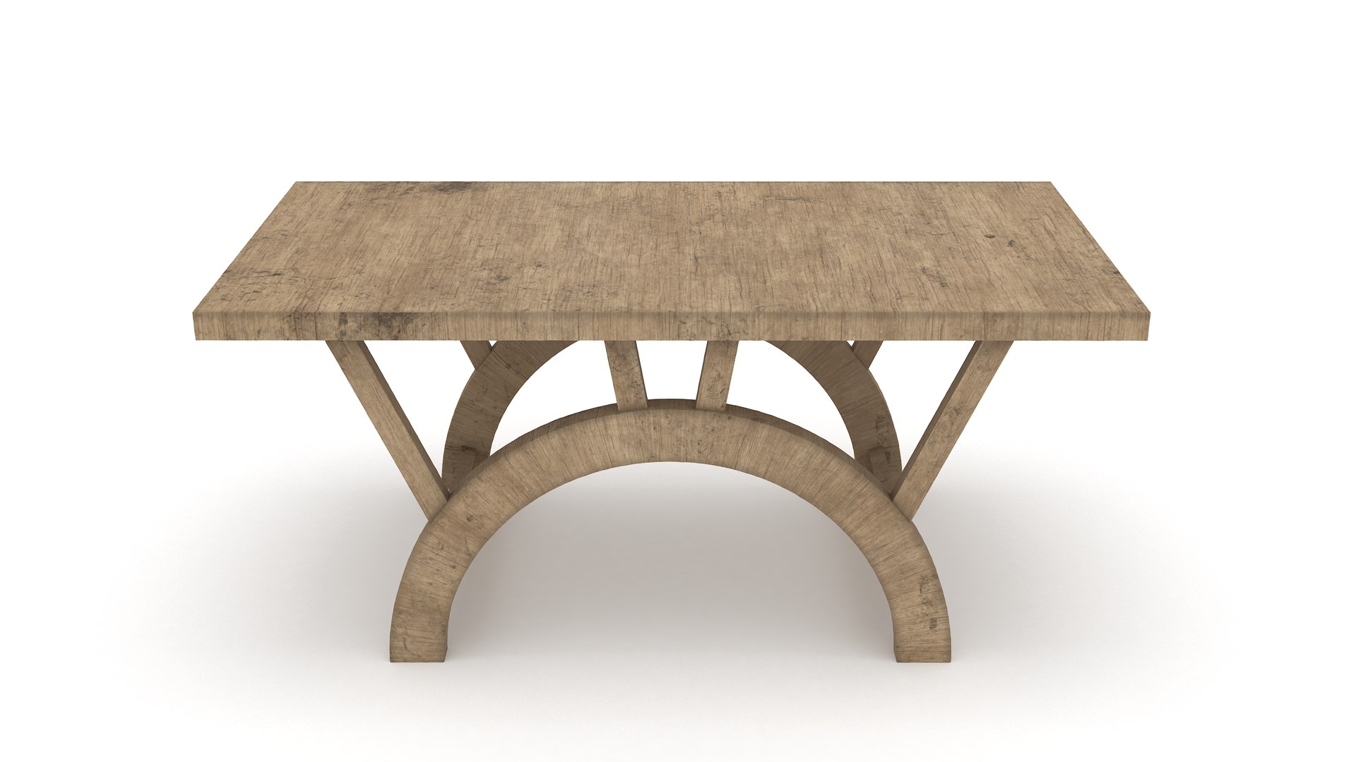 3D Model Wooden Center Table 3D Model - TurboSquid 2408244