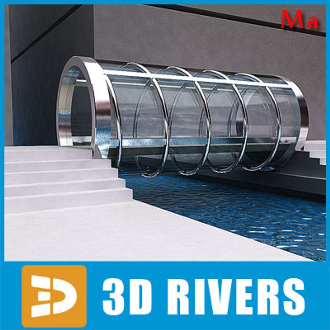 3d model glass bridge