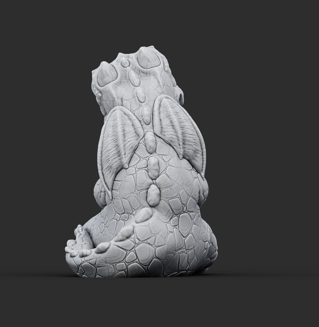 3D Baby dragon - TurboSquid 2102764