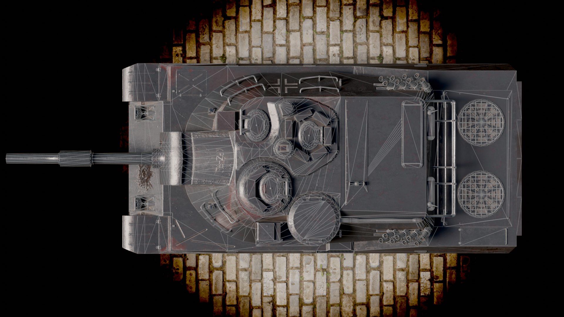 KPZ-70 MBT-70 Model - TurboSquid 2279841