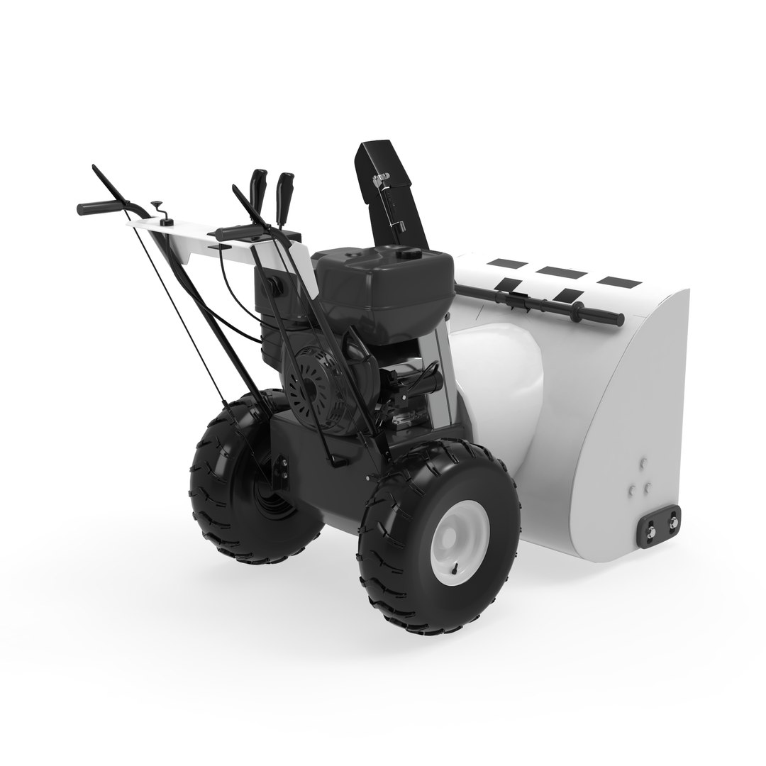 Snow Thrower 3D Model - TurboSquid 1983860