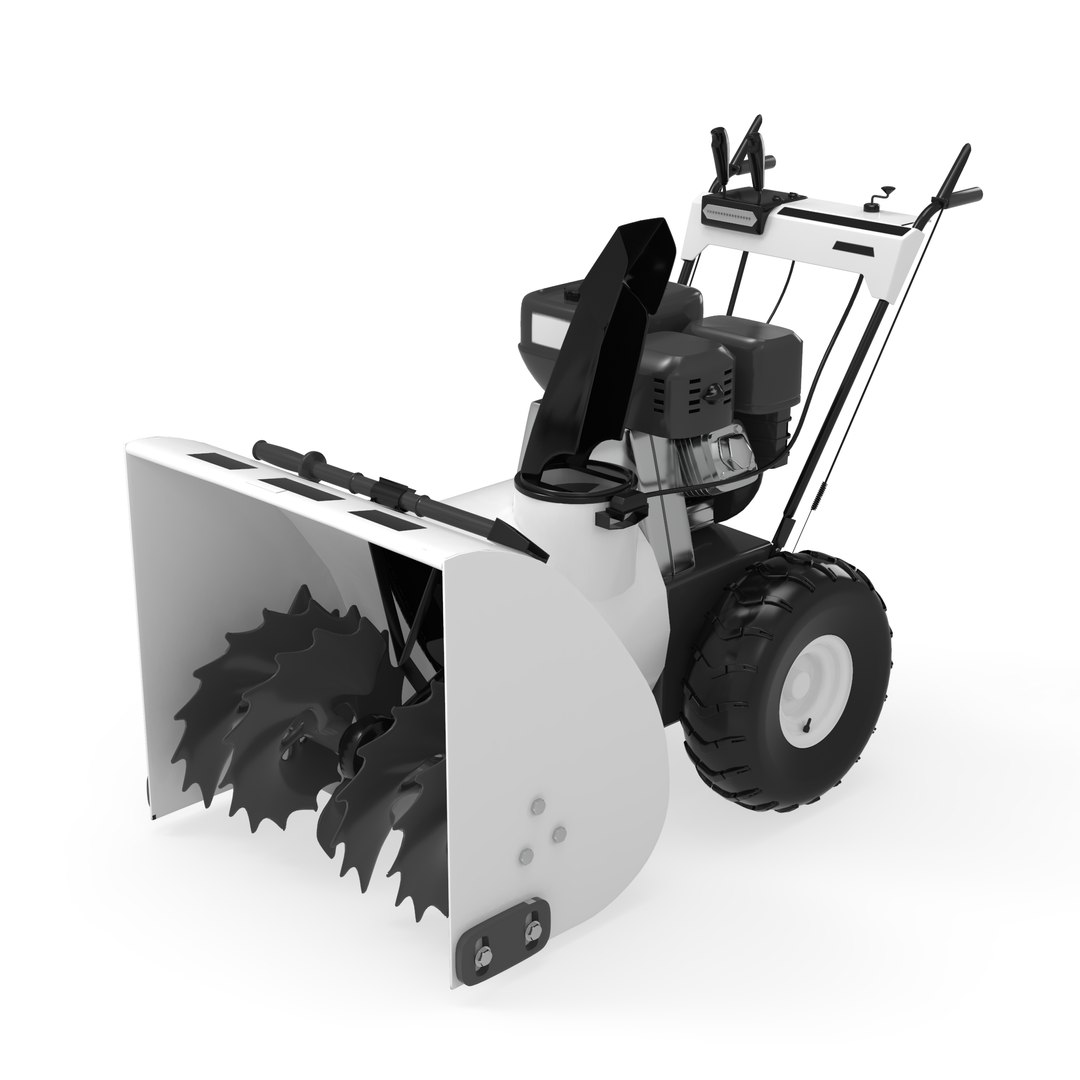 Snow Thrower 3D Model - TurboSquid 1983860